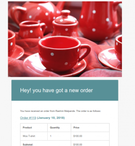How to Customize WooCommerce Order Emails - Tyche Softwares