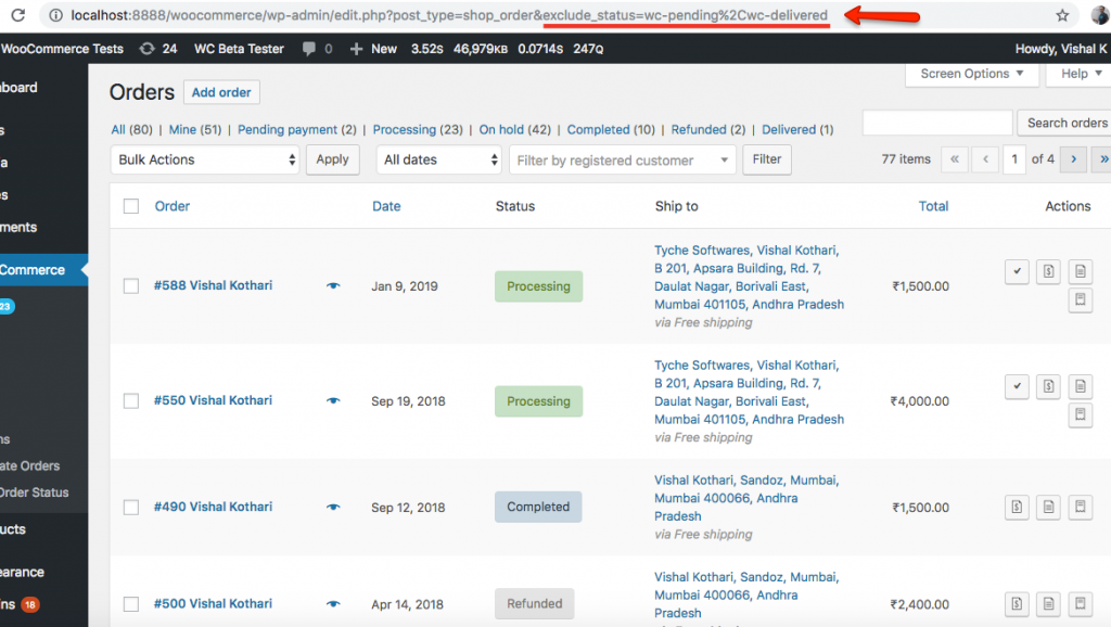 How to Filter WooCommerce Orders by Multiple Order Statuses? - Tyche ...