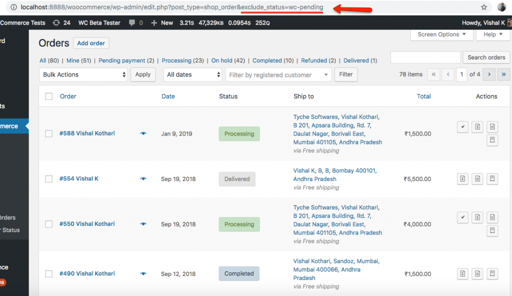 How to Filter WooCommerce Orders by Multiple Order Statuses? - Tyche ...