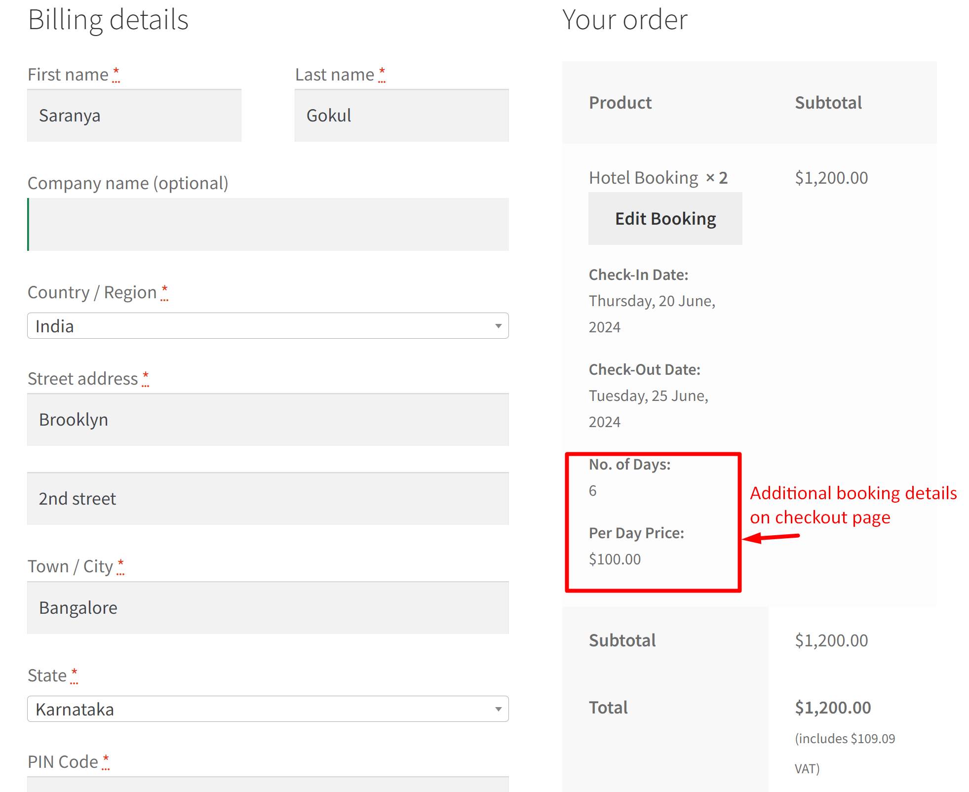 How to Remove ‘No of Days’ and ‘Price Per Day’ from Cart & Checkout Page in WooCommerce Booking ...