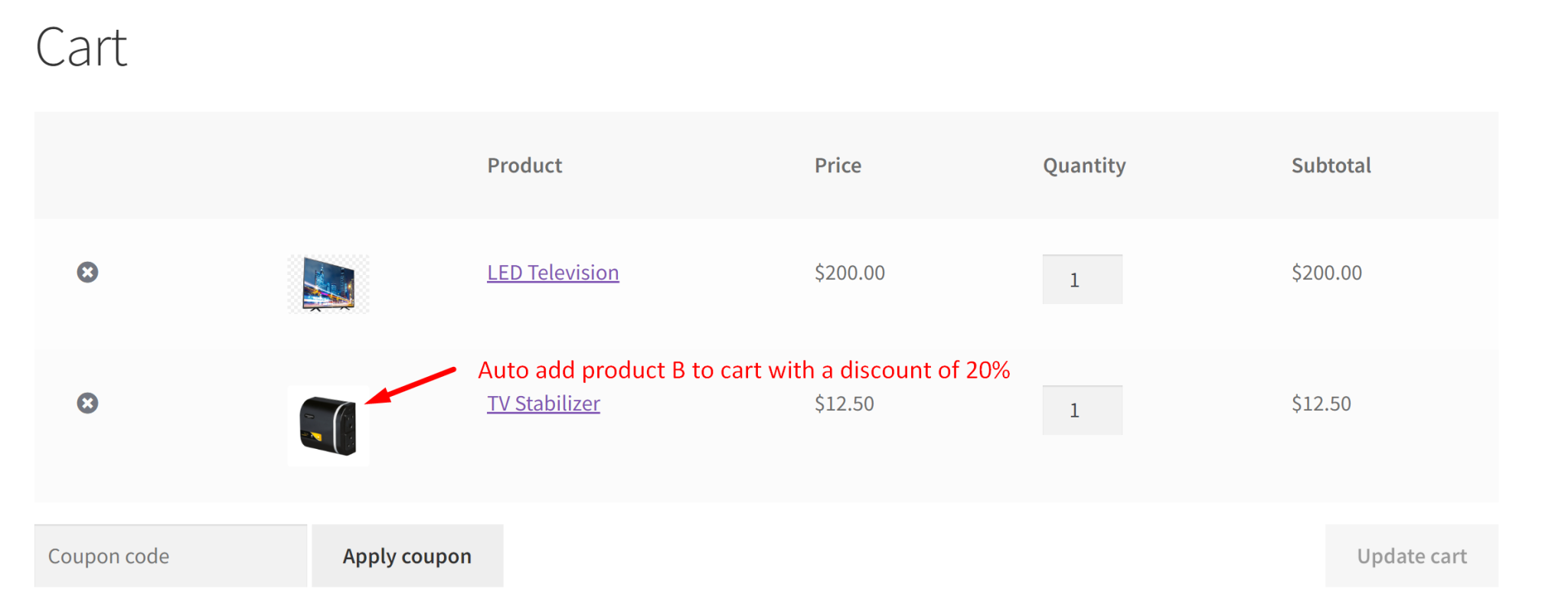How to Automatically Add Free Product & Apply Discount Based on Cart Subtotal in WooCommerce ...