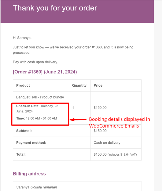 How to Remove Booking Details from WooCommerce Emails using Booking and Appointment Plugin ...