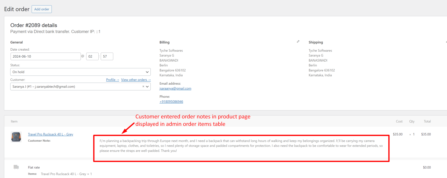 How to Add Customer Order Notes Field on WooCommerce Product Pages ...