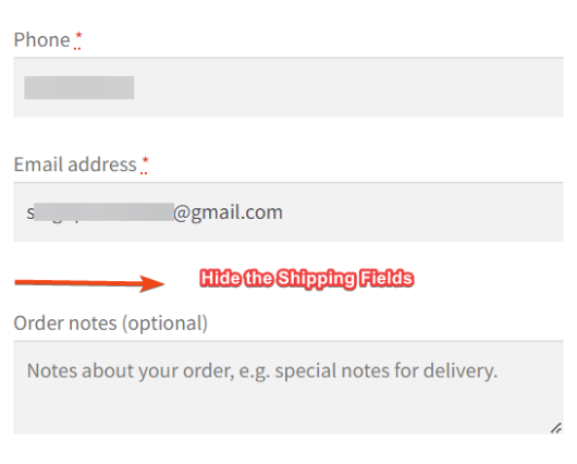 How To Hide The Entire Section Of Woocommerce Shipping Fields Tyche