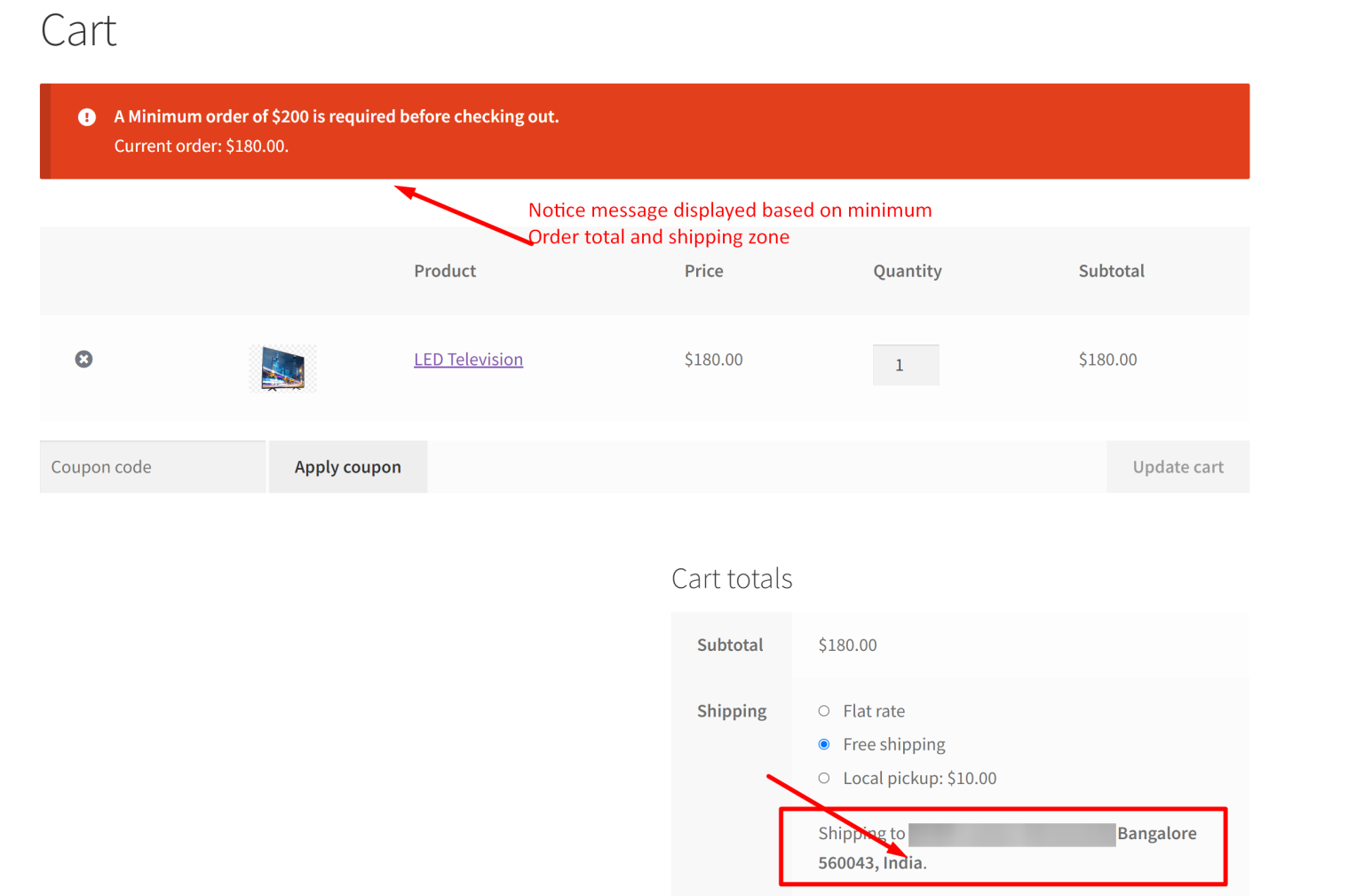 How to Set Minimum Order Amount ($) Based on Shipping Zone in WooCommerce (and also restrict ...