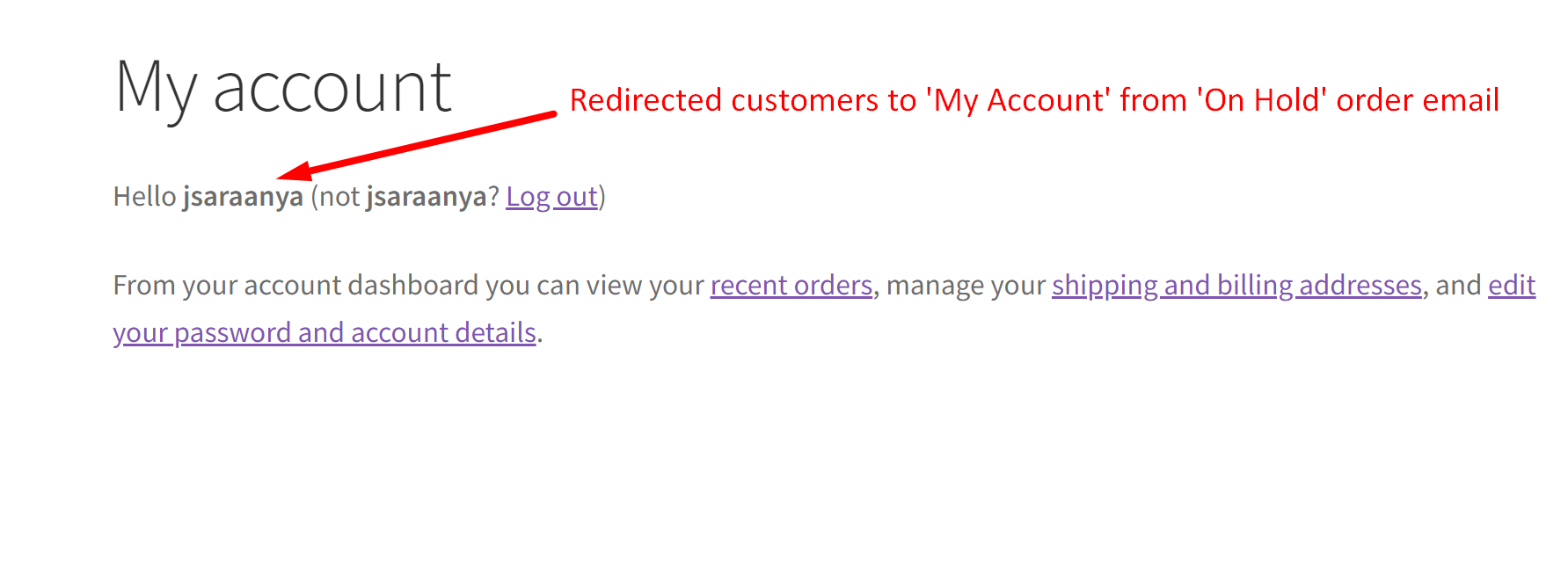 How To Add Customers Account Link In Woocommerce Pending Order Emails Tyche Softwares