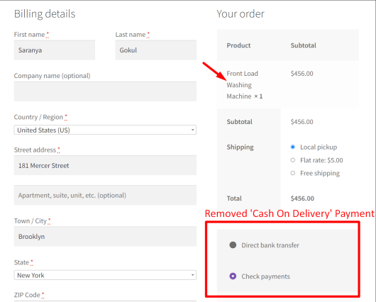 How to Disable Payment Method for Specific Category @ WooCommerce Checkout? - Tyche Softwares