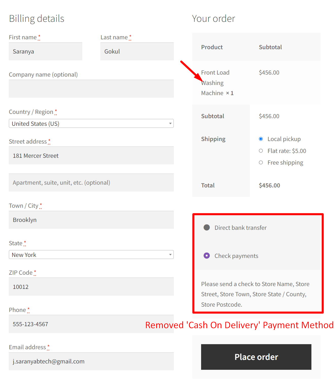How to Disable Payment Method for Specific Category @ WooCommerce Checkout? - Tyche Softwares