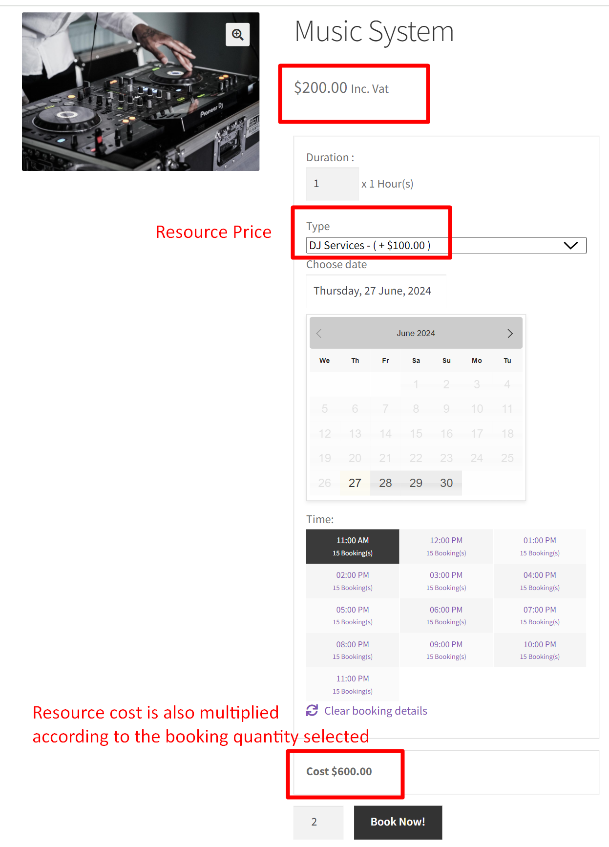 How to Avoid Calculating the Resource Price According to the Quantity ...