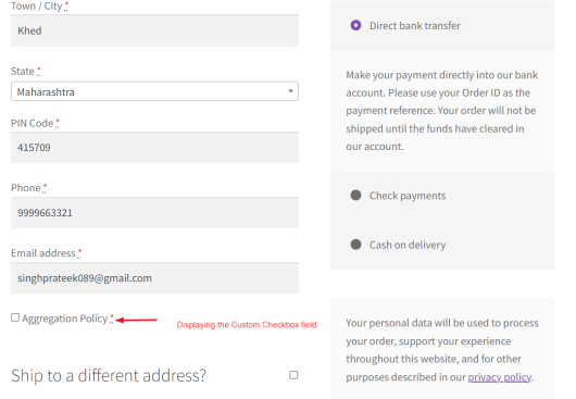 How to Create Checkbox Field In WooCommerce Checkout Page? - Tyche Softwares