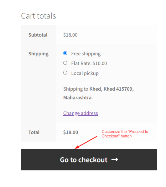 How to Customize the "Proceed to Checkout" Button Text in WooCommerce? - Tyche Softwares