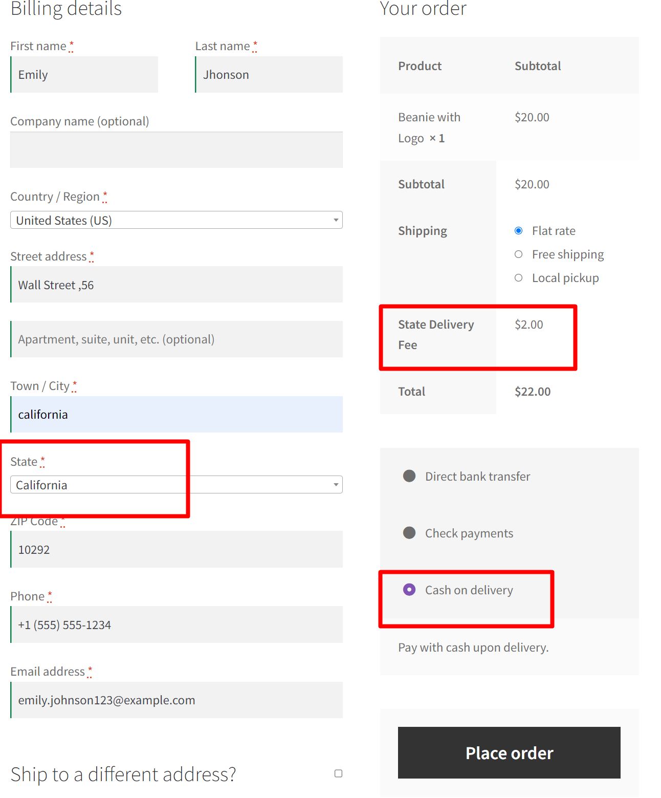How to Add Checkout Fees Based on Payment Gateway and Specific States ...