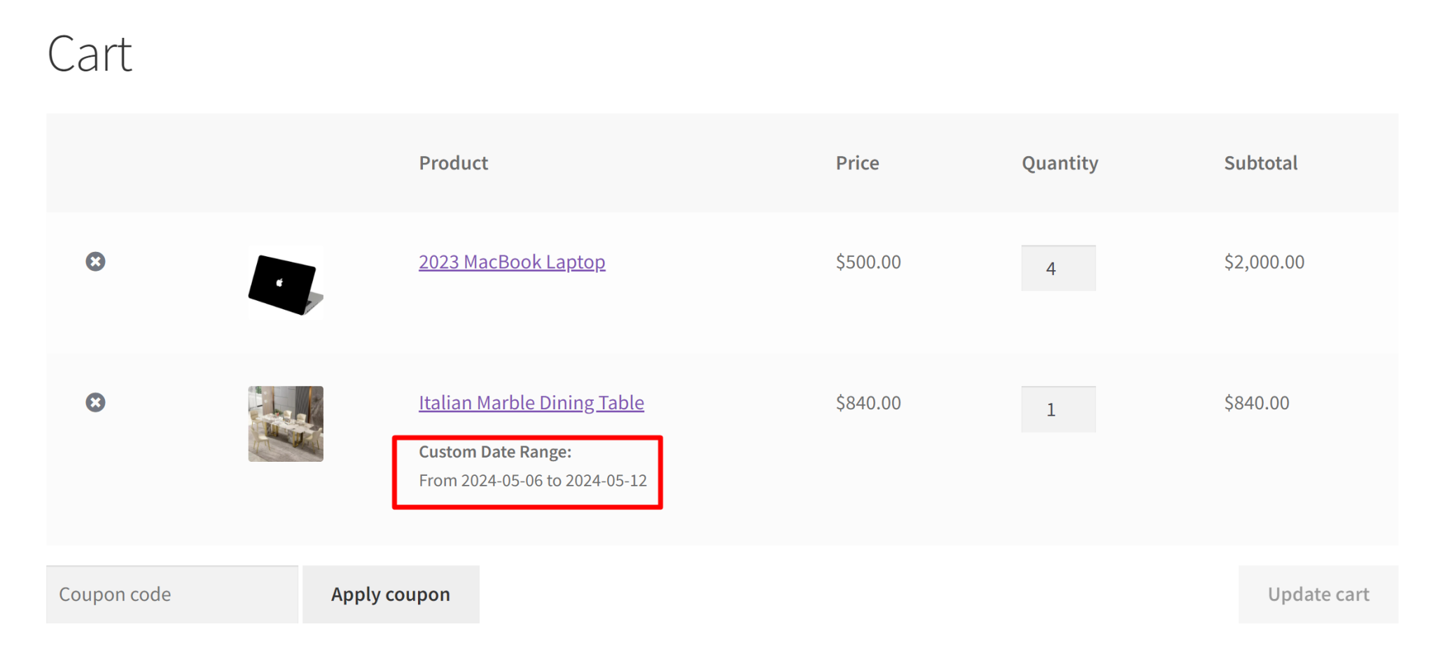 How To Add A Custom Date Range Input Field To Woocommerce Product Page Tyche Softwares