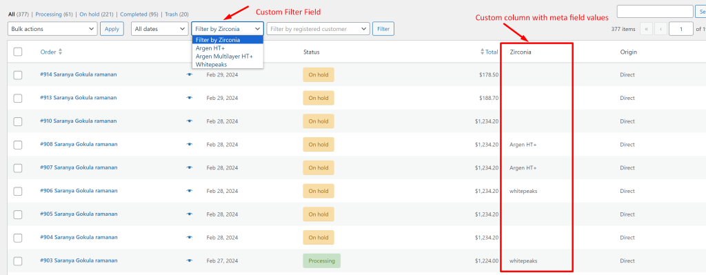 How To Add A Payment Gateway Filter Field In Woocommerce Admin Orders