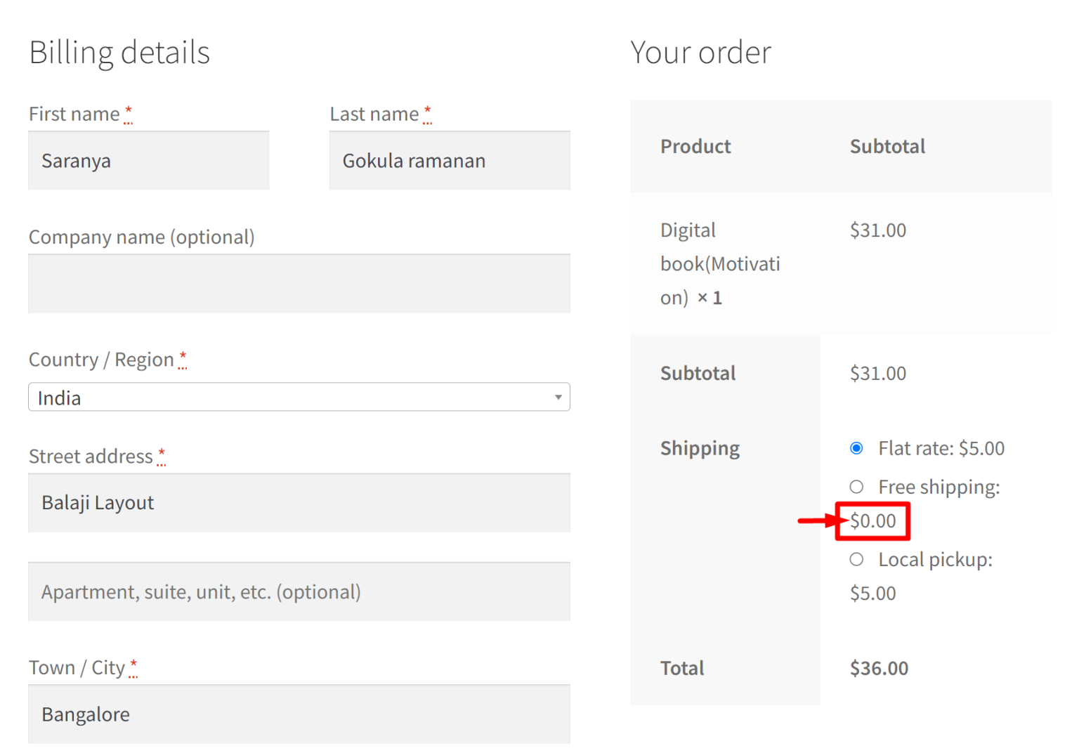 How to Display $0.00 Amount For Free Shipping Rates in WooCommerce ...