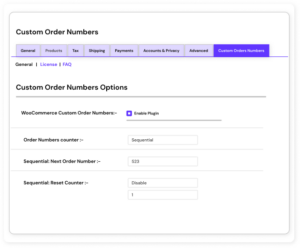 Custom Order Numbers for WooCommerce - Tyche Softwares