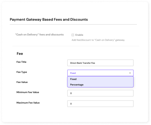 Payment Gateway Based Fees and Discounts for WooCommerce - Tyche Softwares