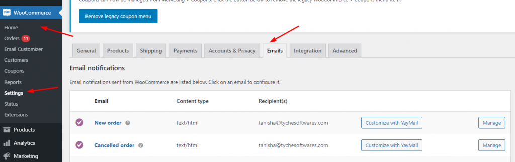 How to use WooCommerce email template customization plugin Yaymail with Order Delivery Date Pro ...