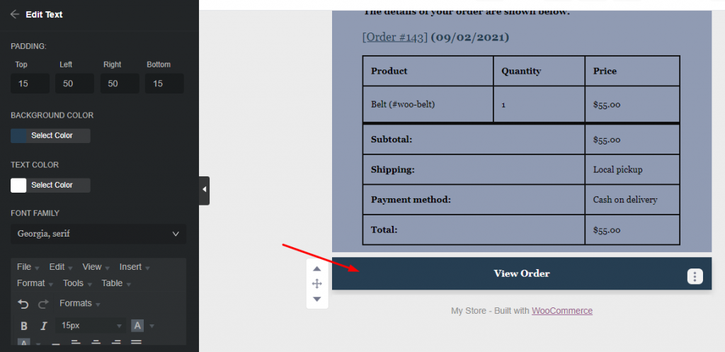 How to use WooCommerce email template customization plugin Yaymail with Order Delivery Date Pro ...