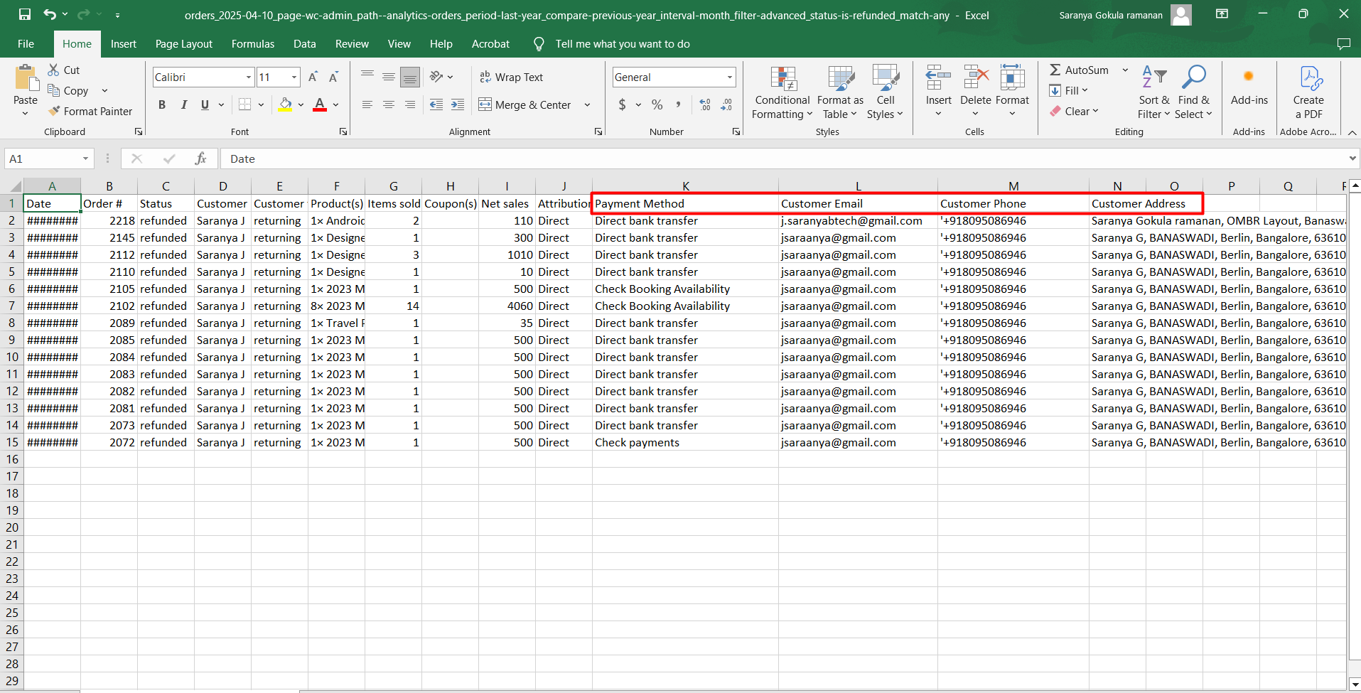 How To Add A New Column In Woocommerce Analytics Orders Table Tyche Softwares